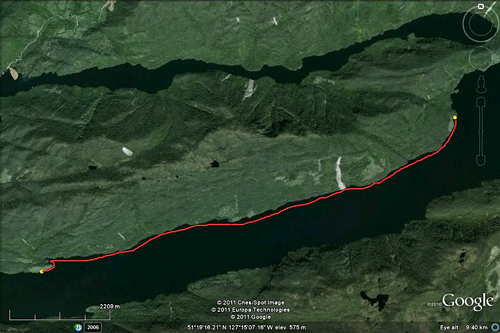 July 12 – Heading Back Out Smith Inlet | Around the Coast Mountains